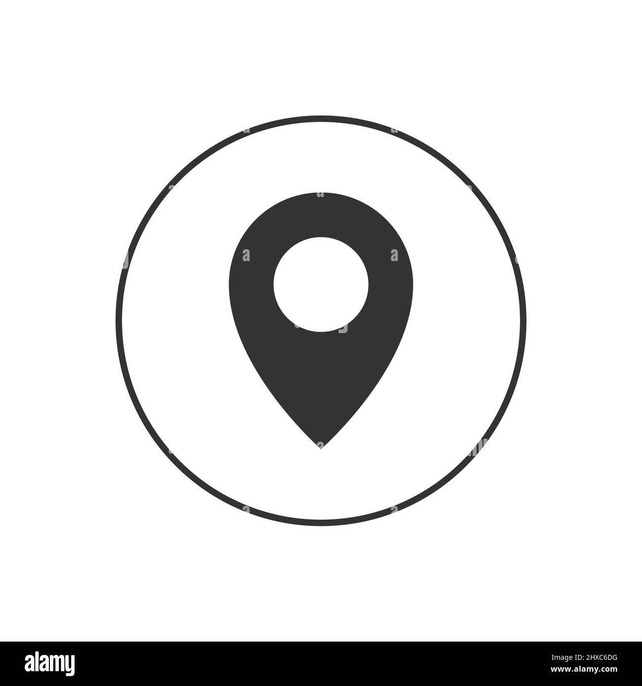 Navigation map simple related Cut Out Stock Images & Pictures - Alamy