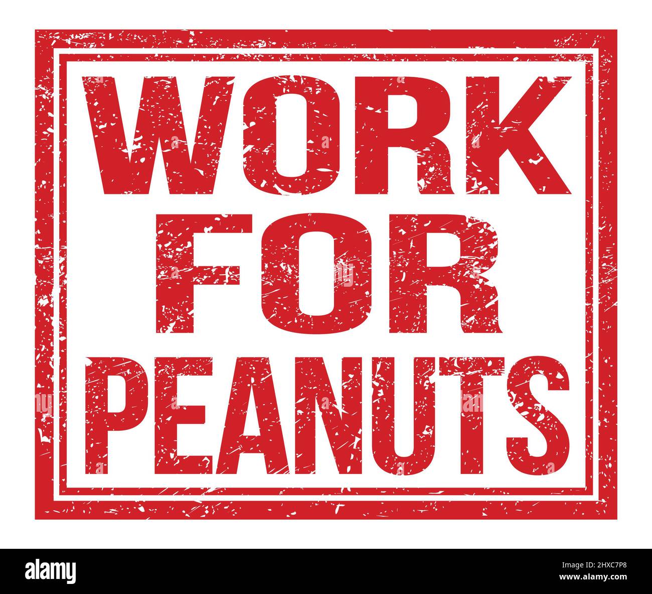 Work for peanuts hi-res stock photography and images - Alamy