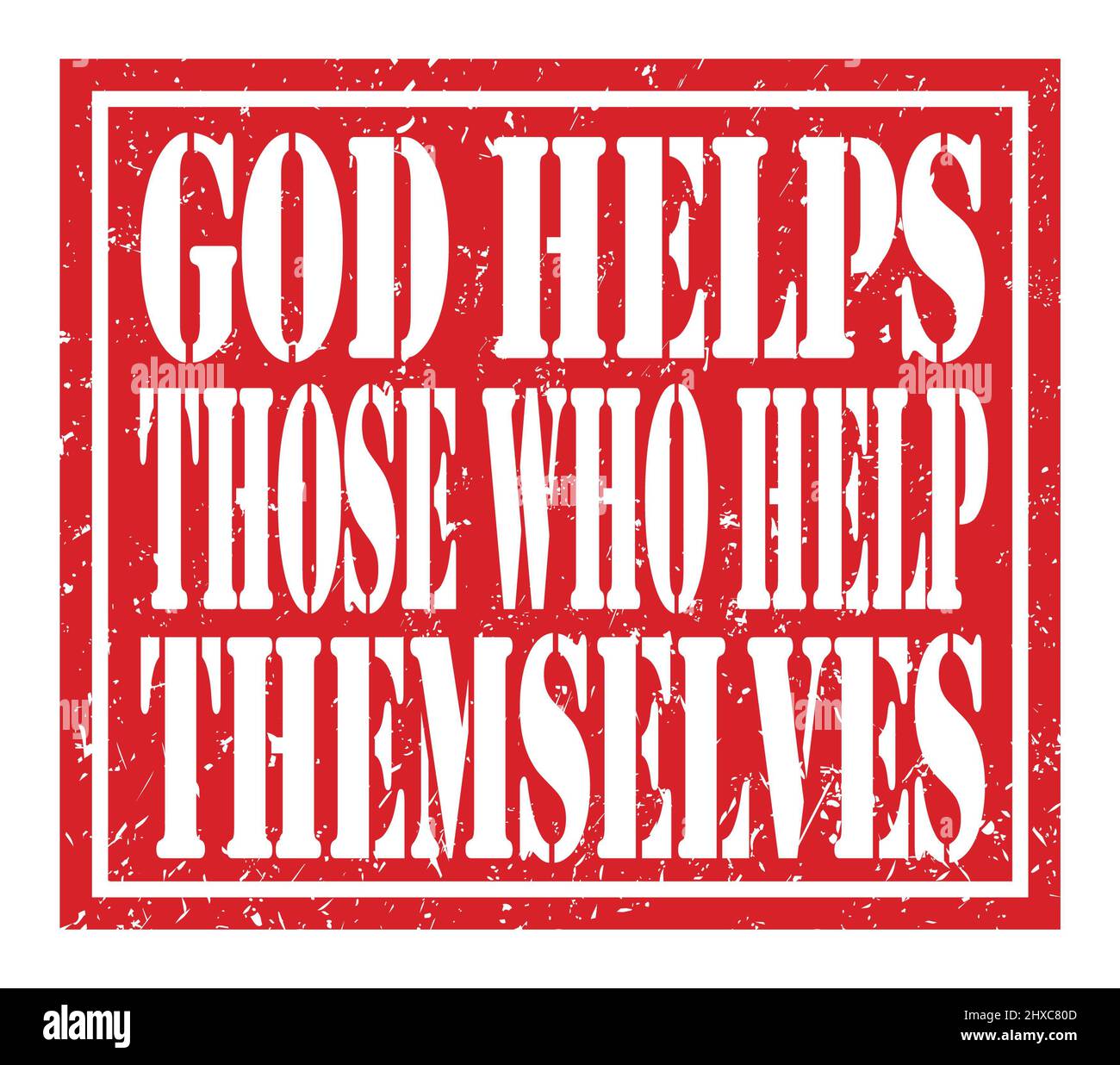 God helps those who help themselves hi-res stock photography and images ...