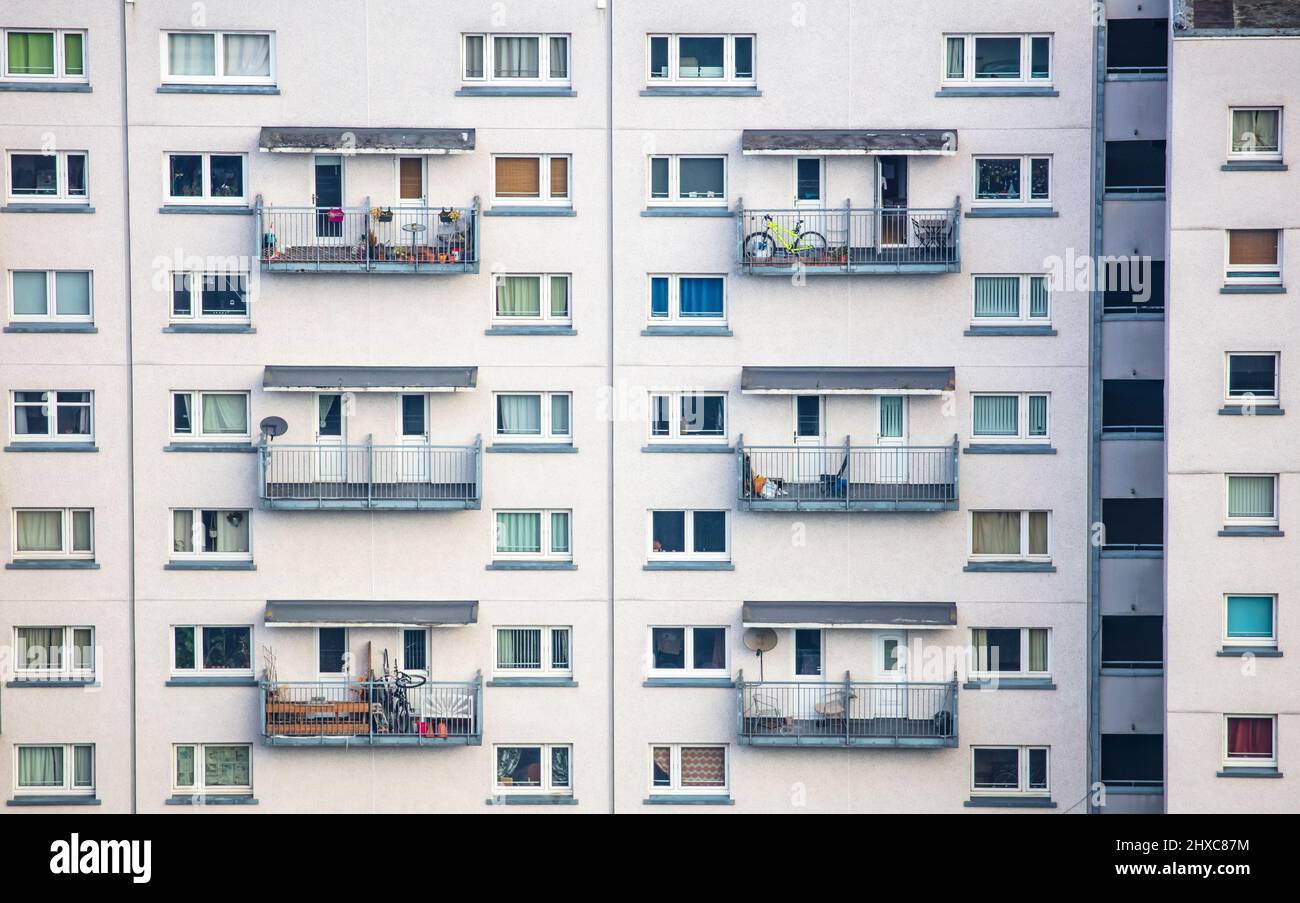 Tower Blocks, Edinburgh Stock Photo - Alamy