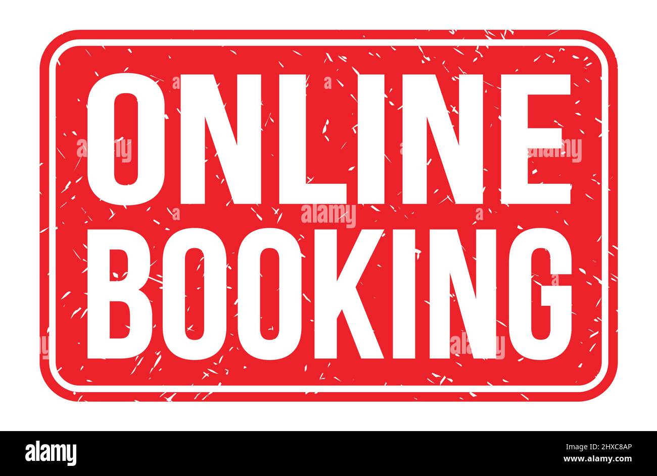 Online booking stamp hi-res stock photography and images - Alamy
