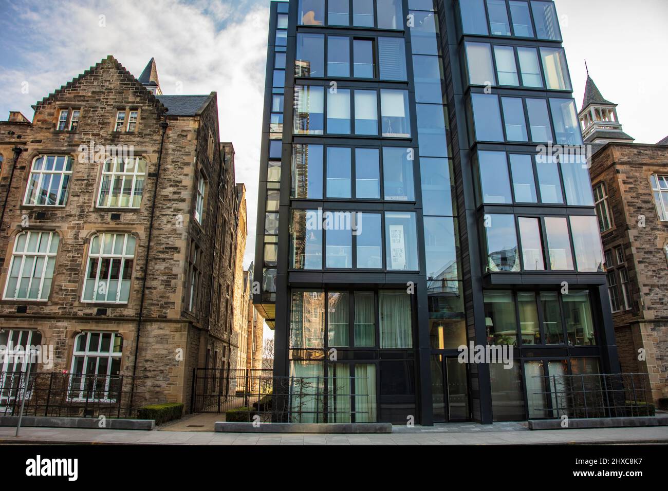 The Quartermile in Edinburgh. A development of modern high-rise and ...
