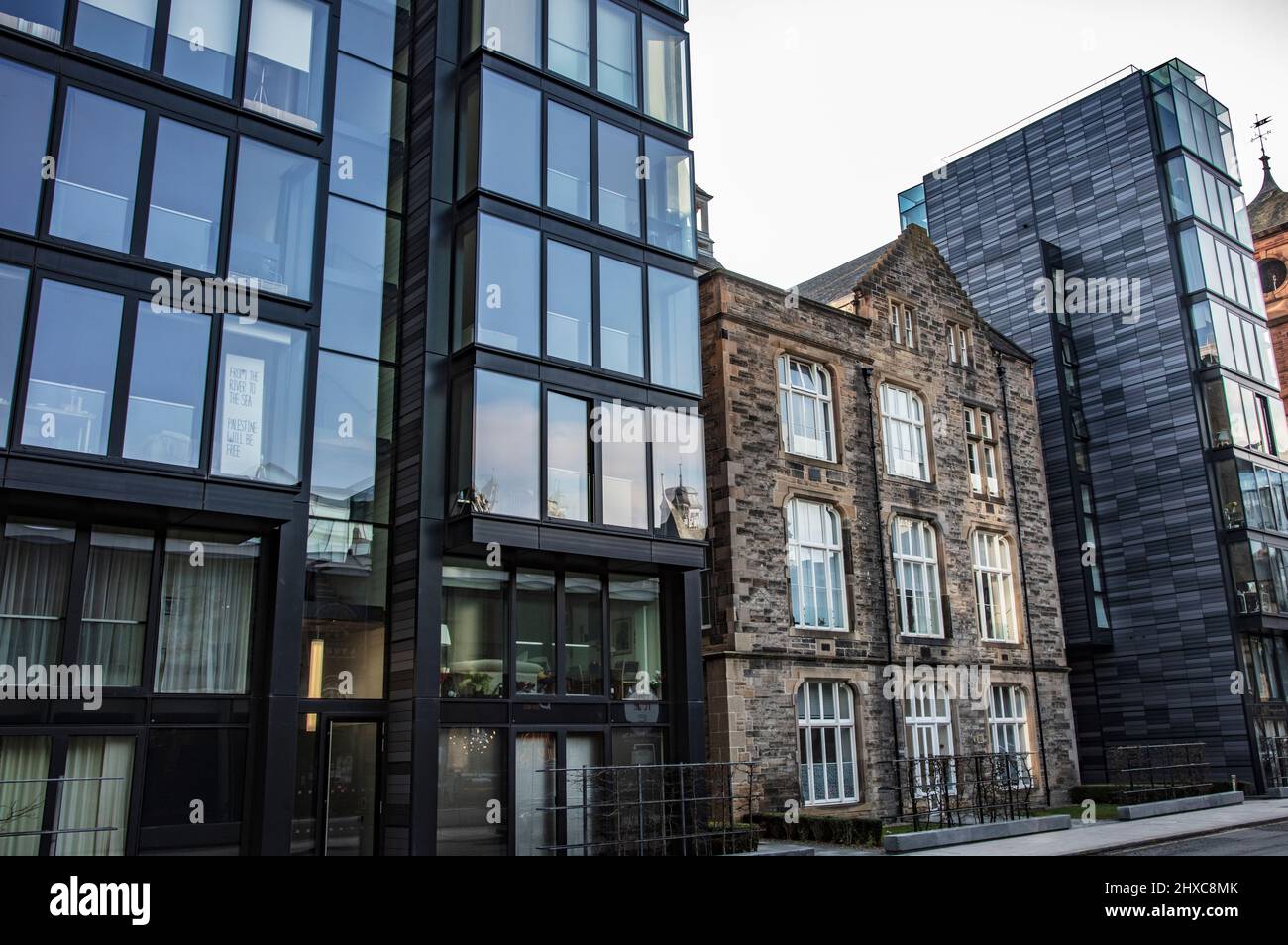 The Quartermile in Edinburgh. A development of modern high-rise and ...