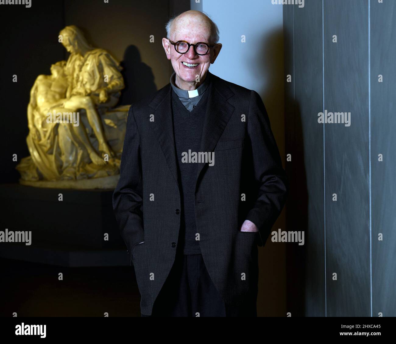 Italy, Florence, March 9, 2022 : Mons.Timothy Verdon, director of ...