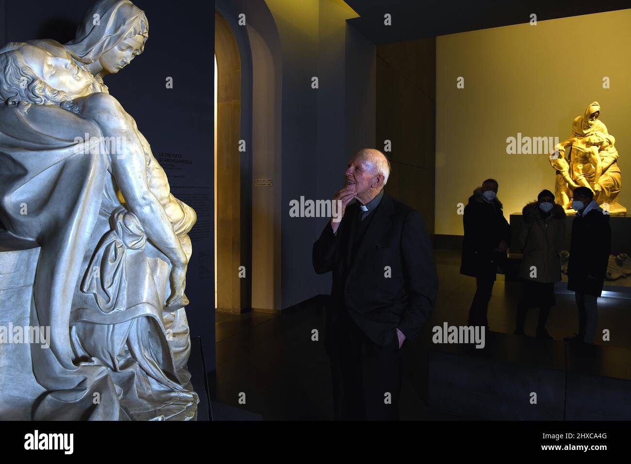 Italy, Florence, March 9, 2022 : Mons.Timothy Verdon, director of ...