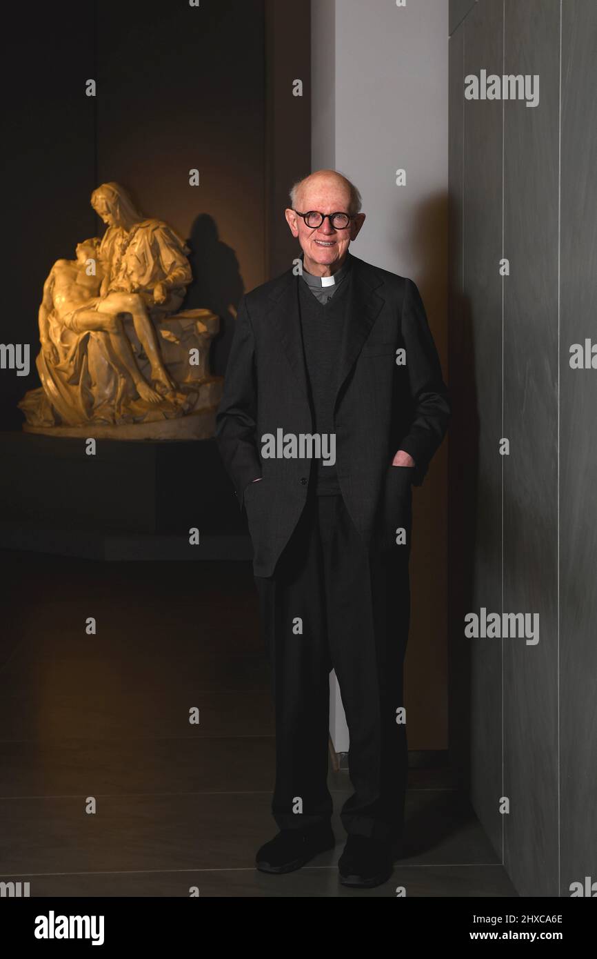 Italy, Florence, March 9, 2022 : Mons.Timothy Verdon, director of ...