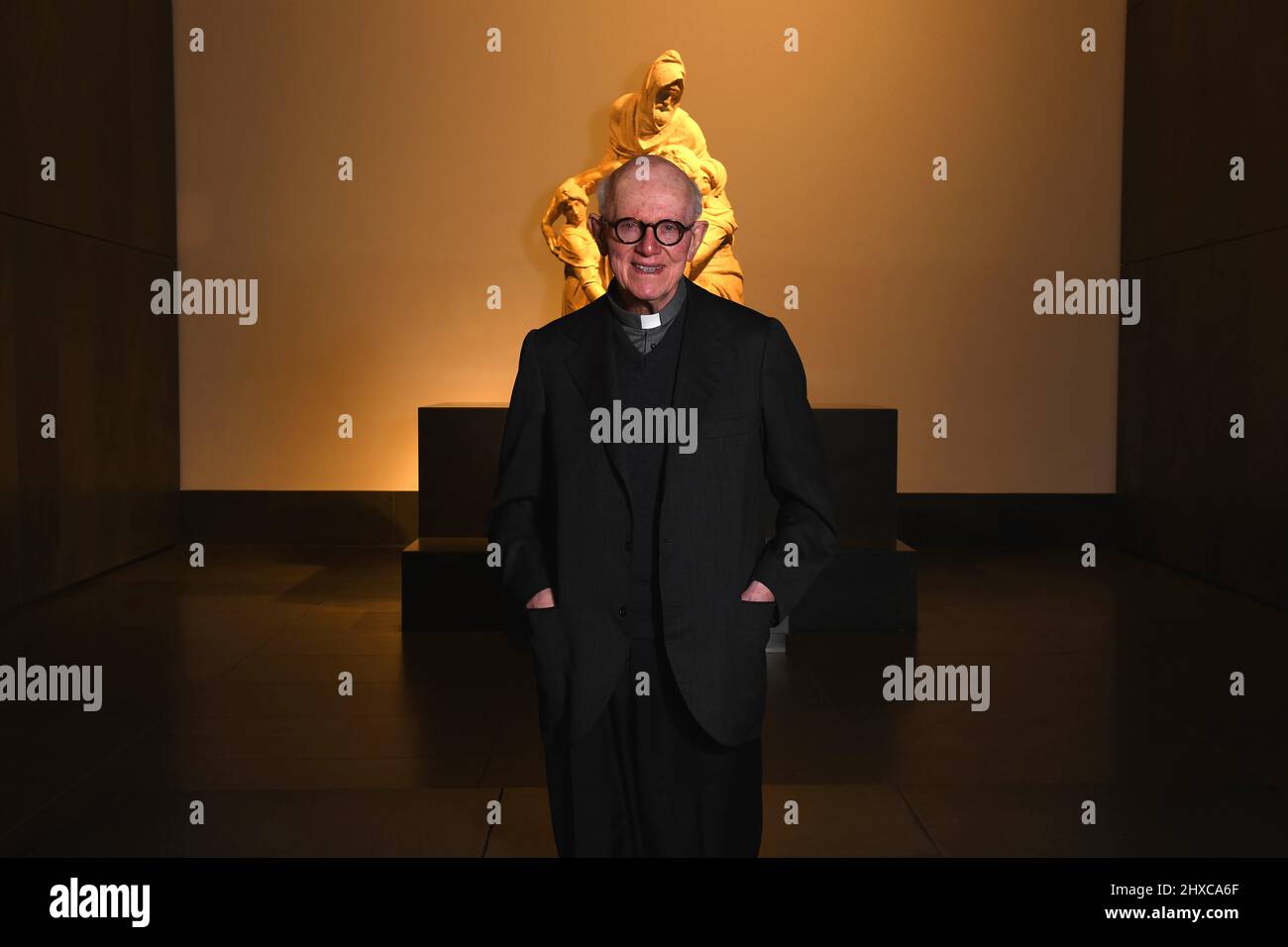 Italy, Florence, March 9, 2022 : Mons.Timothy Verdon, director of ...