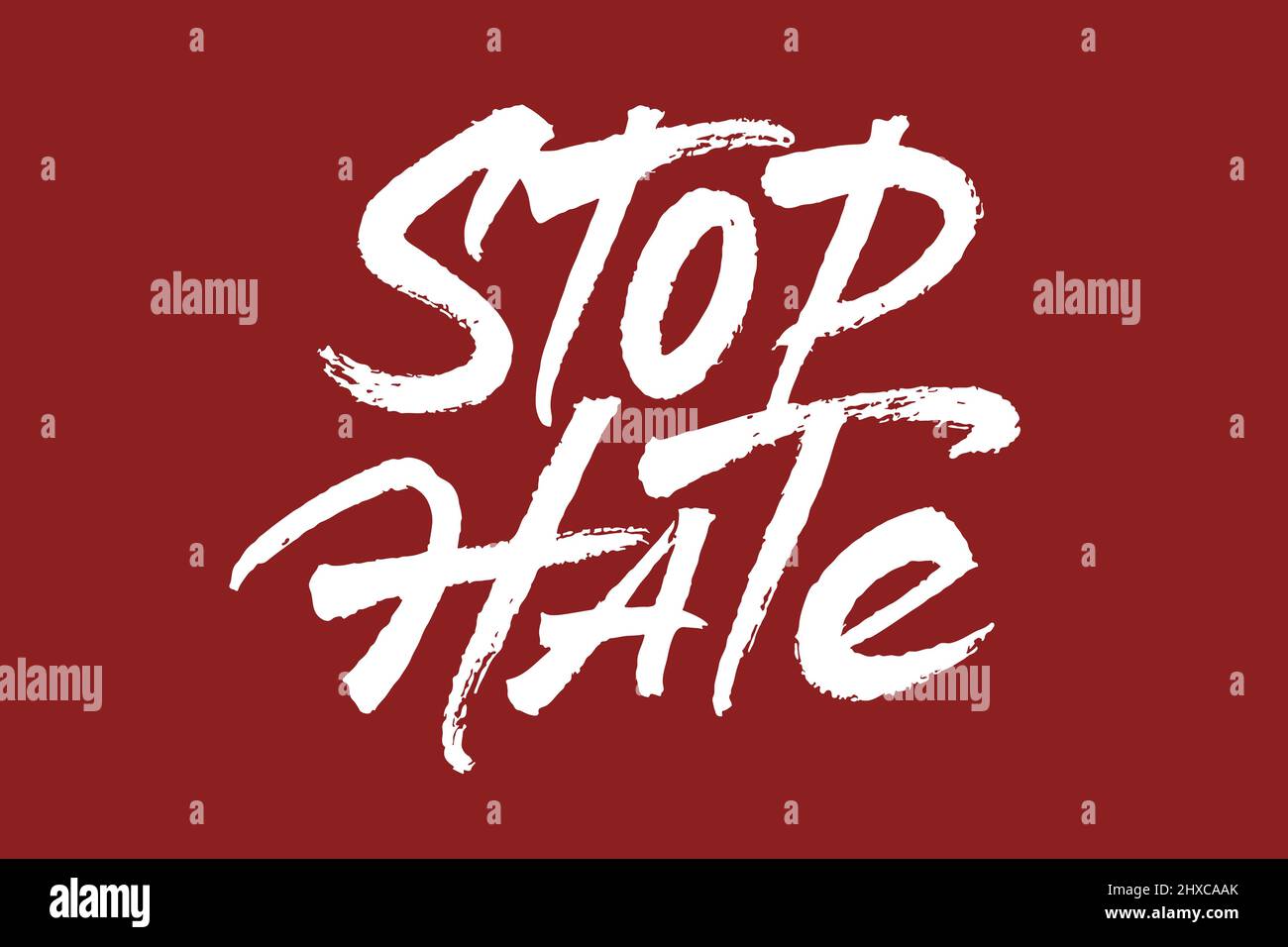 Stop Hate vector sign Stock Vector Image & Art - Alamy