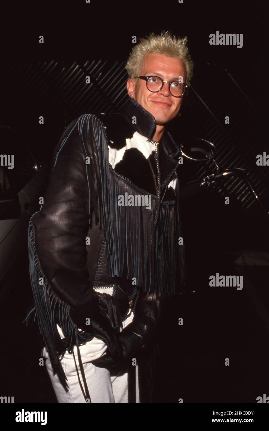 Billy Idol at the 1988 MTV Video Music Awards in Los Angeles ...