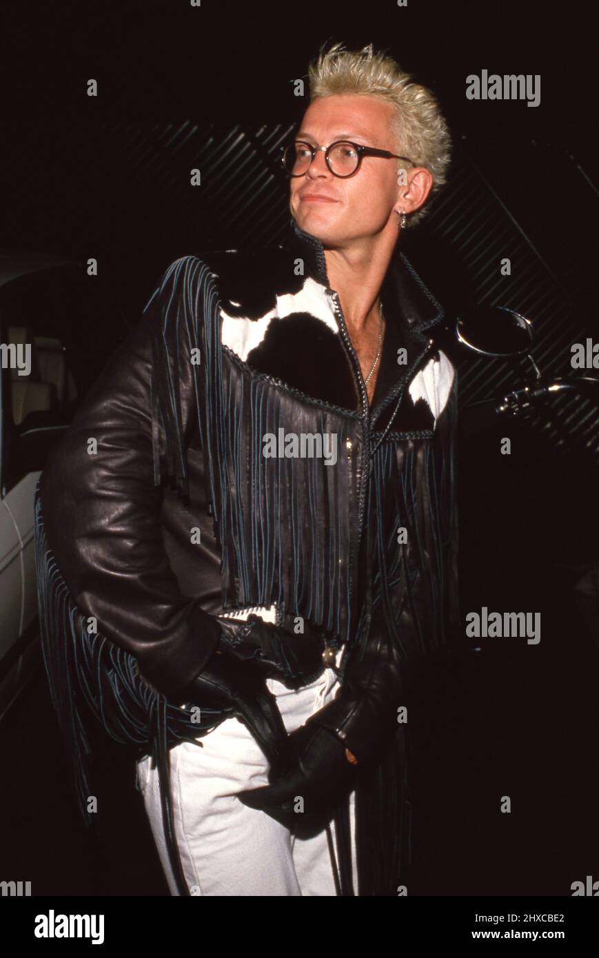 Billy Idol at the 1988 MTV Video Music Awards in Los Angeles ...