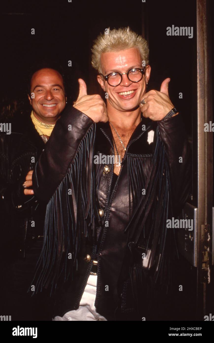 Billy Idol at the 1988 MTV Video Music Awards in Los Angeles ...