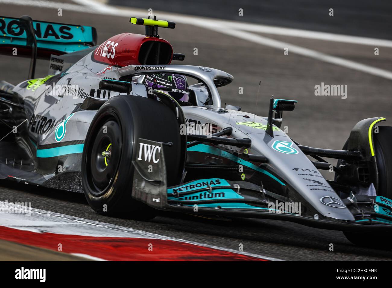 44 HAMILTON Lewis (gbr), Mercedes AMG F1 Team W13, action during the ...