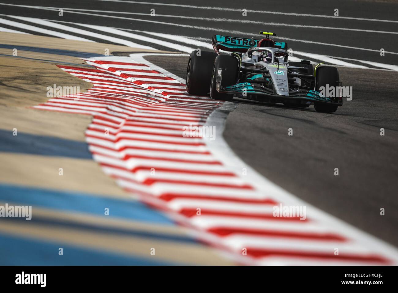 44 HAMILTON Lewis (gbr), Mercedes AMG F1 Team W13, action during the ...
