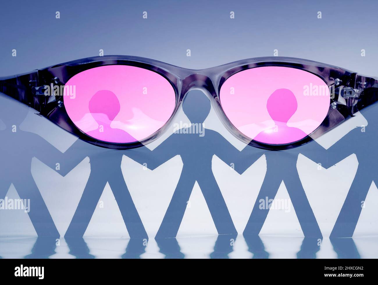 See through glasses hi-res stock photography and images - Alamy