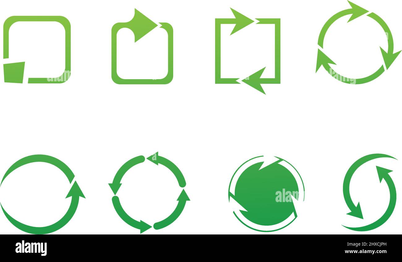 Recycling Logo And Symbol icon Vector Stock Vector Image & Art - Alamy