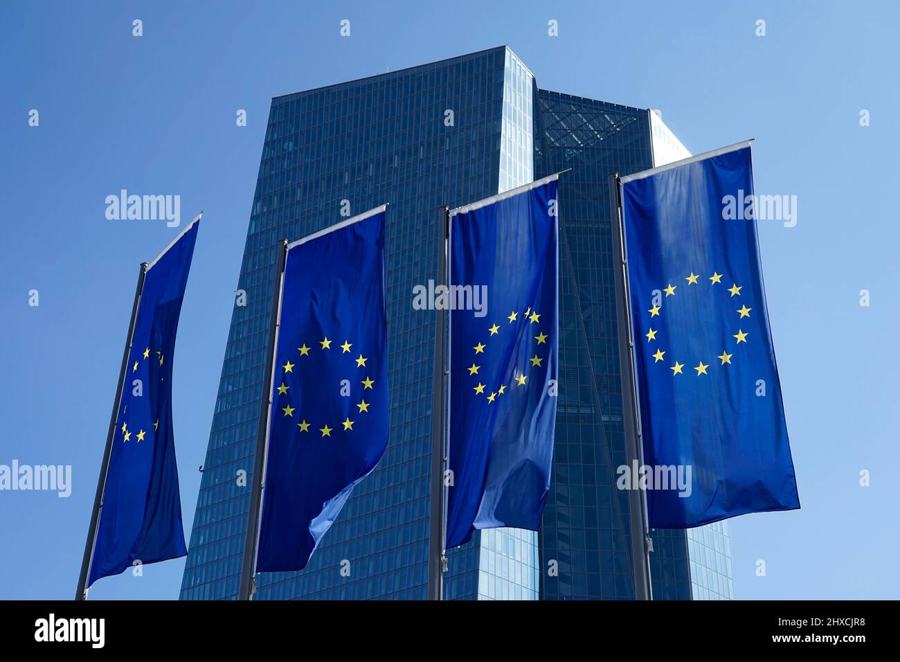 Ecb bank flag hi-res stock photography and images - Alamy