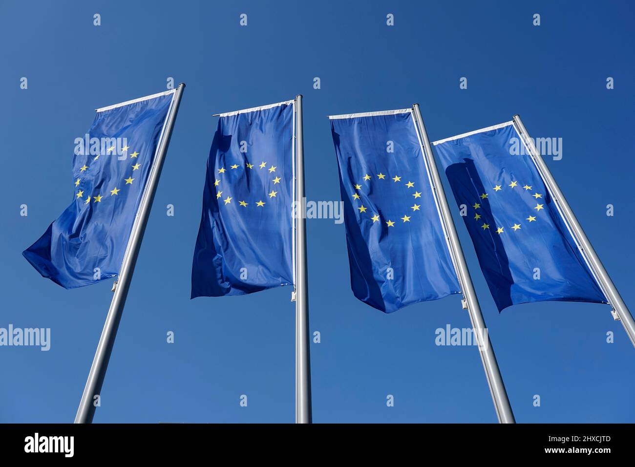 Ecb bank flag hi-res stock photography and images - Alamy
