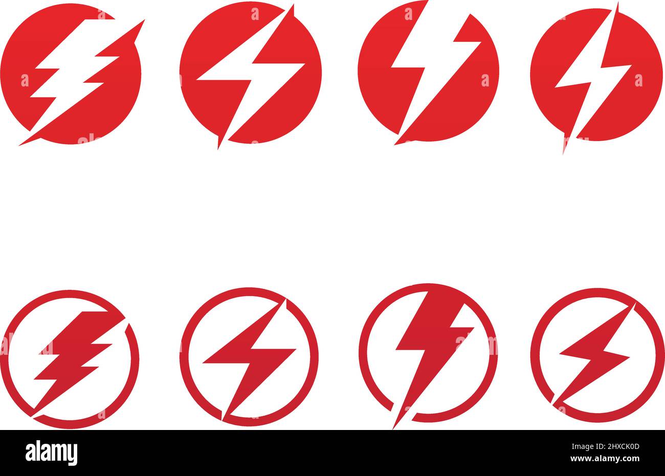 Flash Thunderbolt Logo And Symbol Vector Stock Vector Image & Art - Alamy