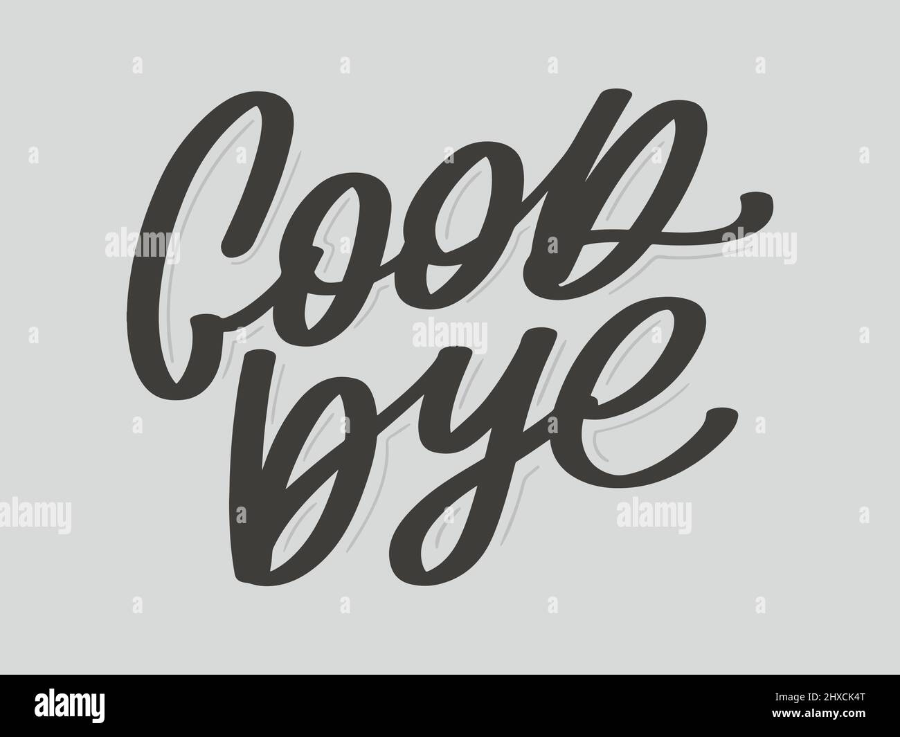 Writing farewell Stock Vector Images - Alamy