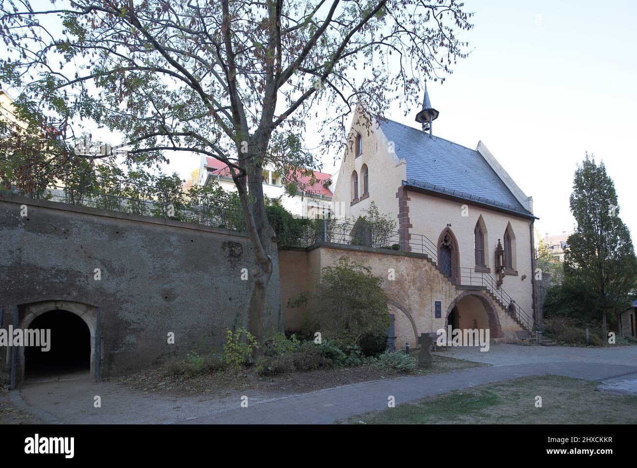 Historic Michaelskapelle in Oppenheim, Rhineland-Palatinate, Germany ...