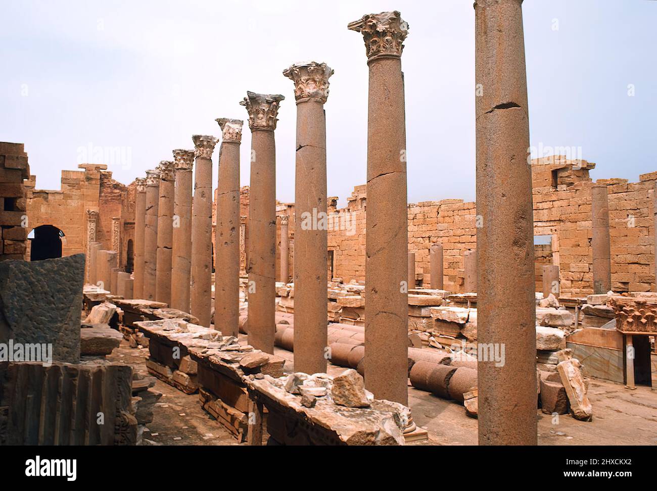 Tripoli libya roman column in hi-res stock photography and images - Alamy