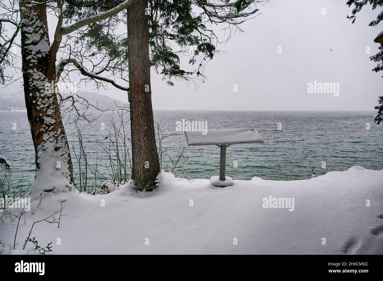 Walchensee in the foothills of the alps hi-res stock photography and ...