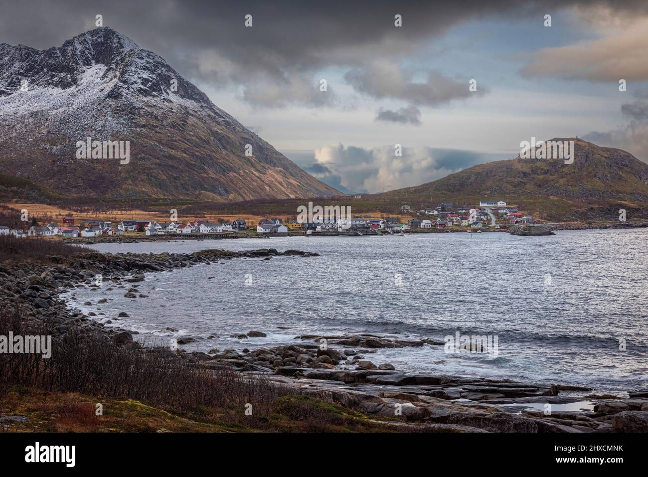 Autumn impressions from the Norwegian island Senja above the Arctic ...