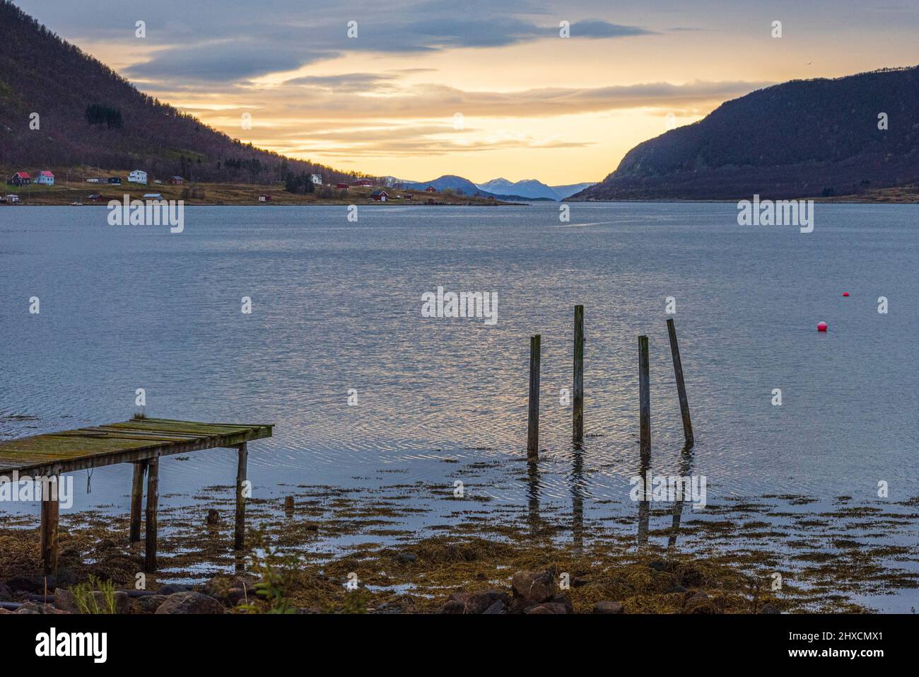 Autumn impressions from the Norwegian island Senja above the Arctic ...
