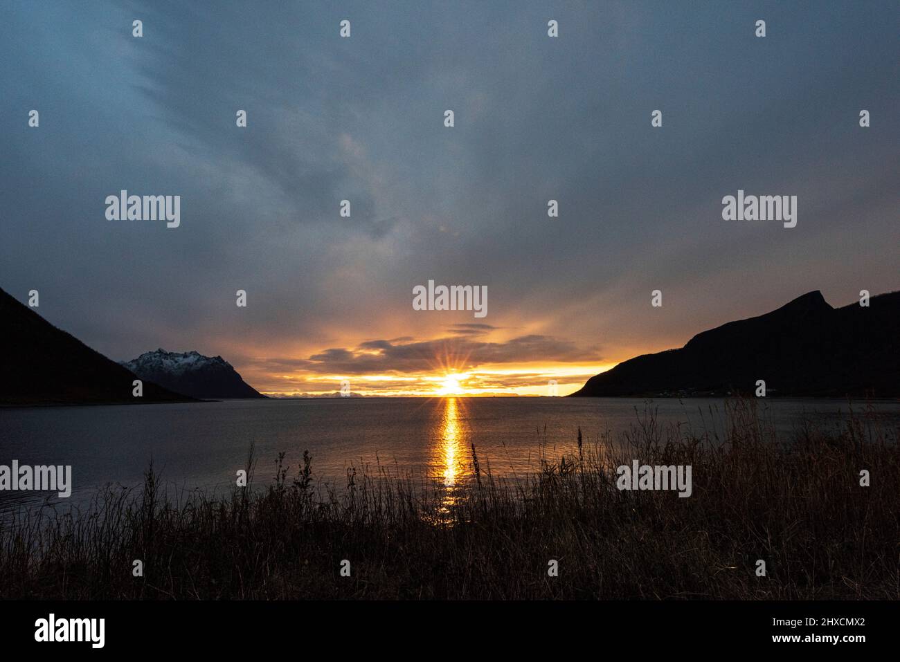 Autumn impressions from the Norwegian island Senja above the Arctic ...