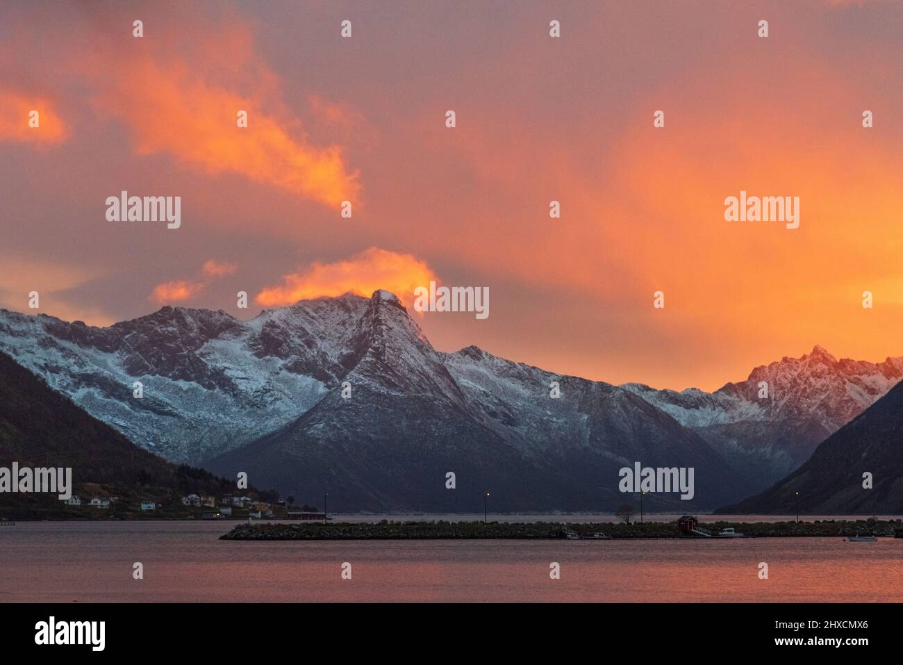 Autumn impressions from the Norwegian island Senja above the Arctic ...