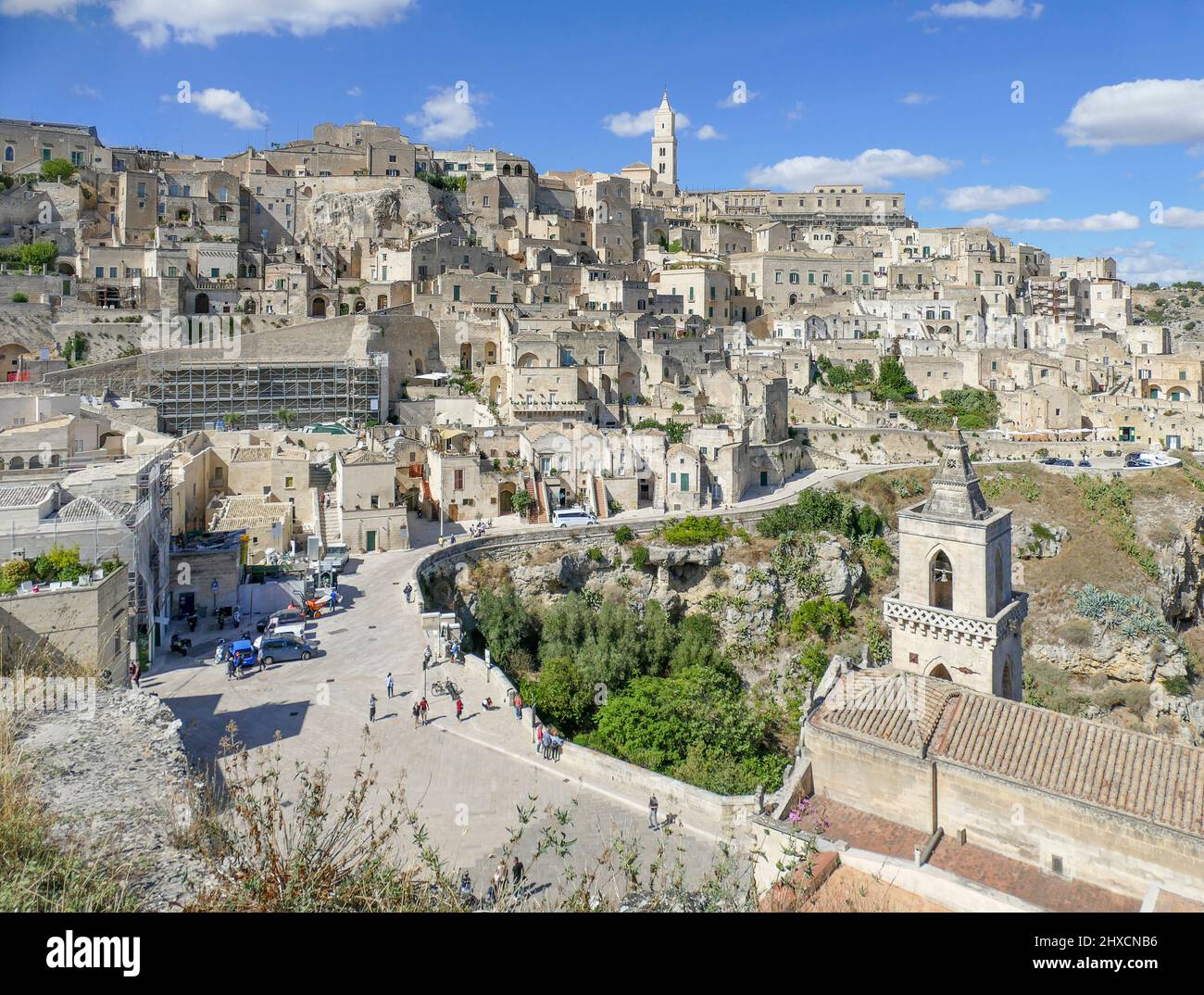 Impression around Matera in the region of Basilicata in Southern Italy ...