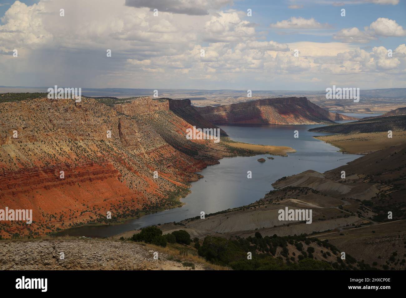 Flaming Gorge National Recreation Area, Wyoming, United Staes Stock ...