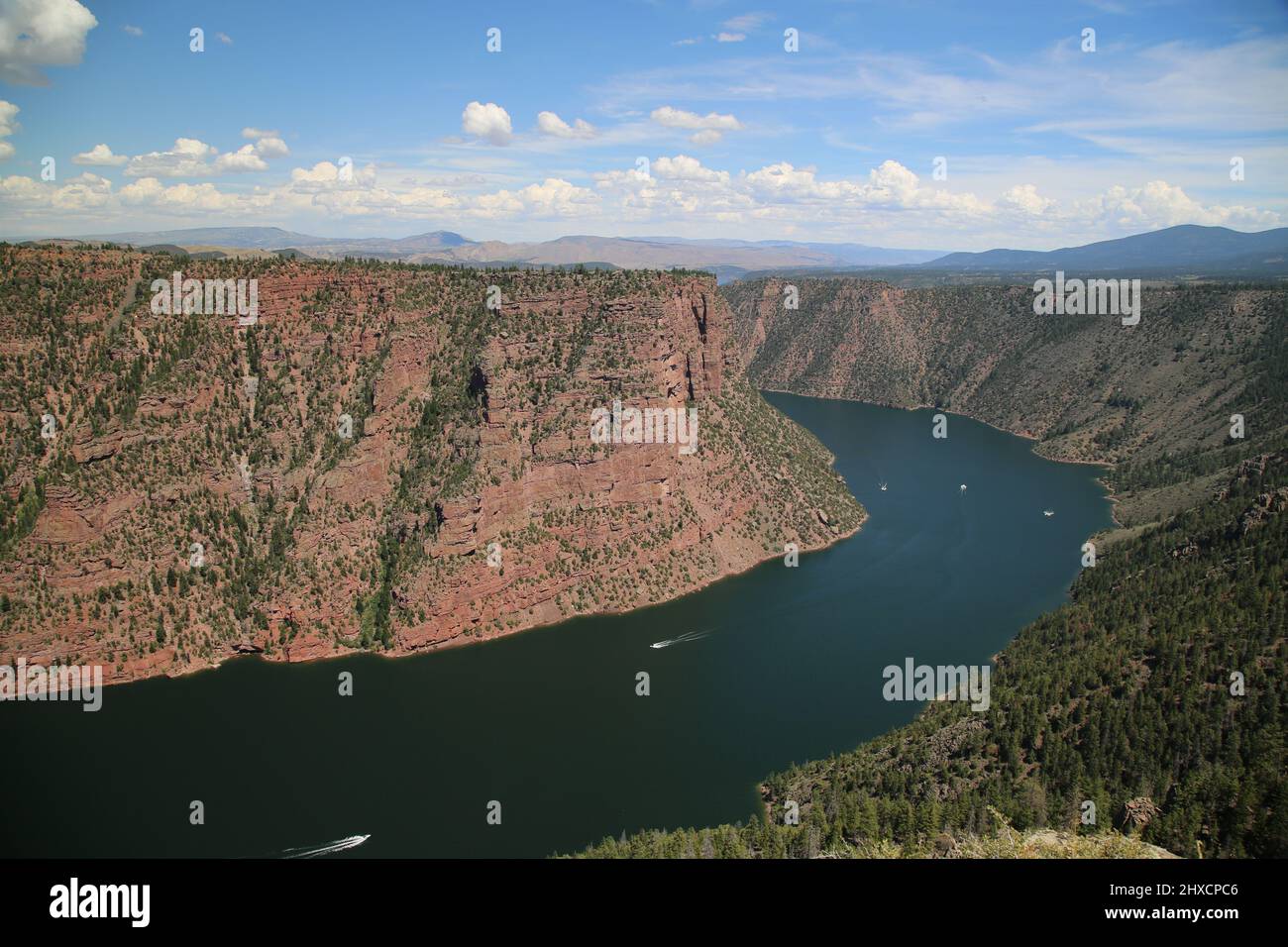 Flaming Gorge National Recreation Area, Wyoming, United Staes Stock ...
