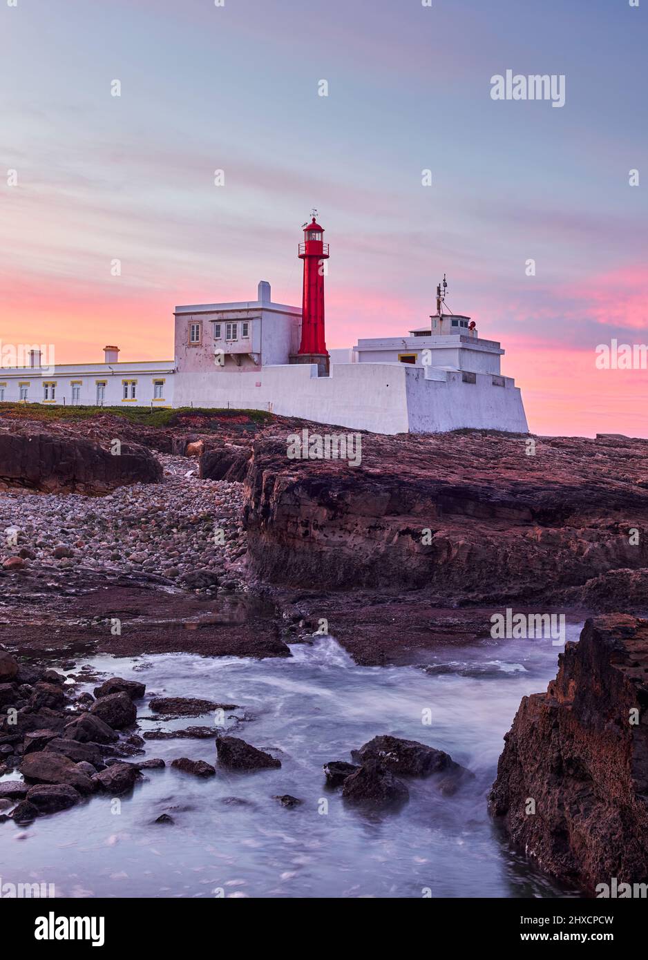 Cabo Raso Lighthouse, Lisbon, Portugal Stock Photo - Alamy
