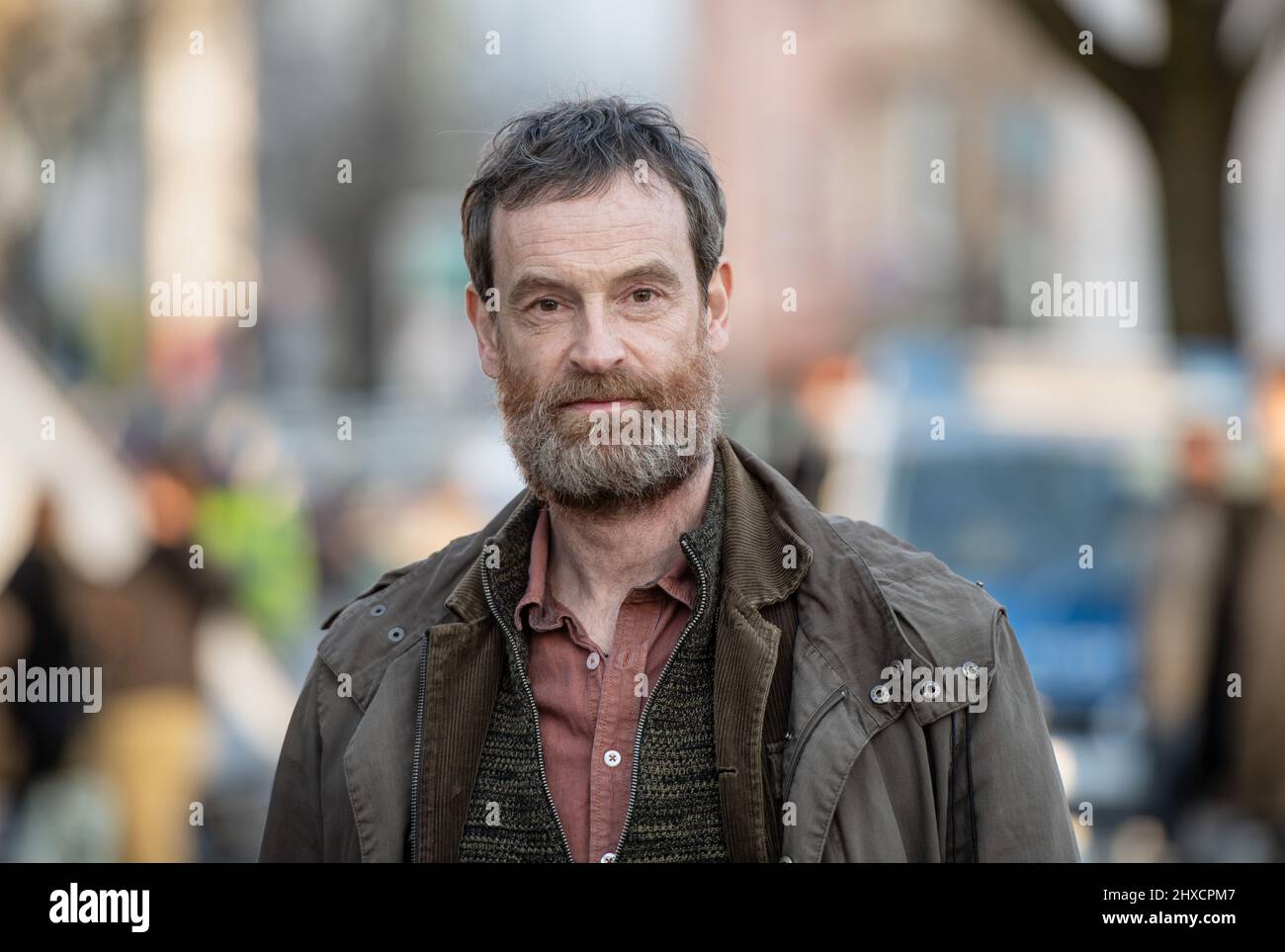 Dortmund, Germany. 11th Mar, 2022. Actor Jörg Hartmann as Inspector ...