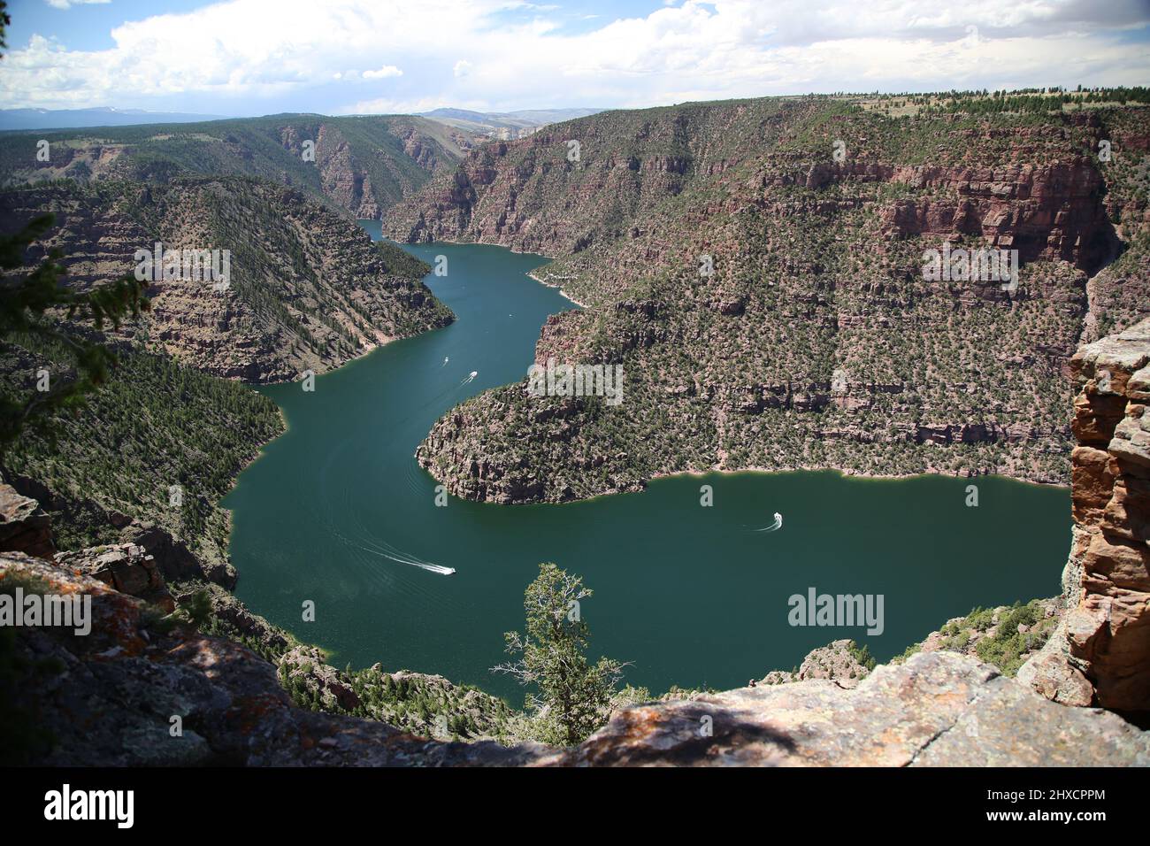 Flaming Gorge National Recreation Area, Wyoming, United Staes Stock ...