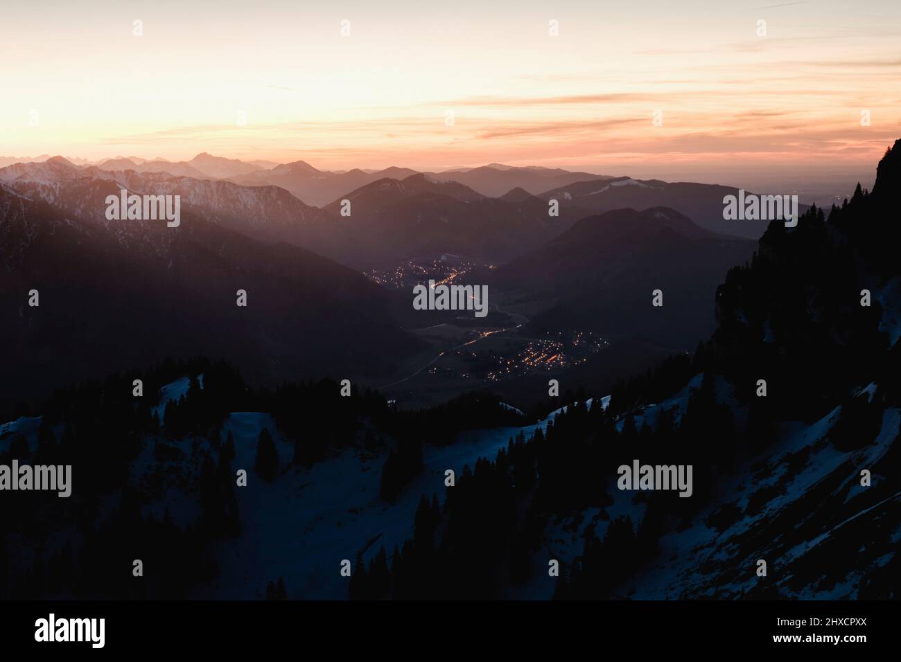 Layers of mountains hi-res stock photography and images - Alamy