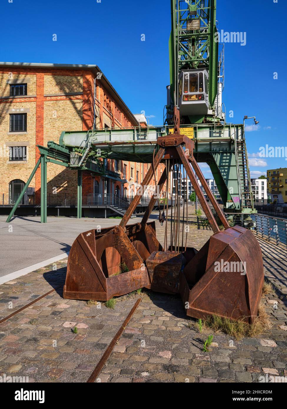 Old customs port, Mainz Stock Photo - Alamy