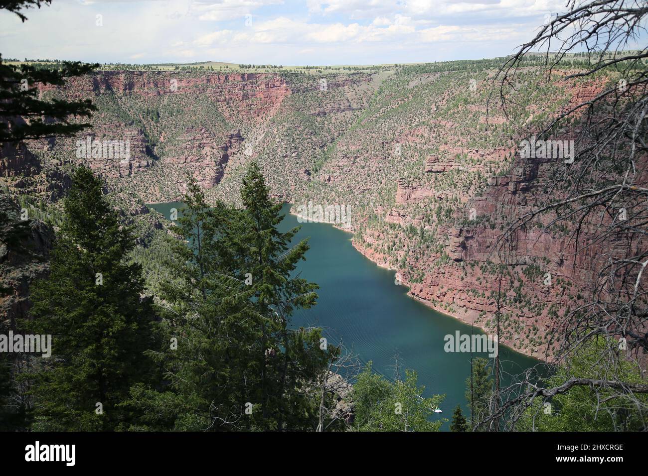 Flaming Gorge National Recreation Area, Wyoming, United Staes Stock ...