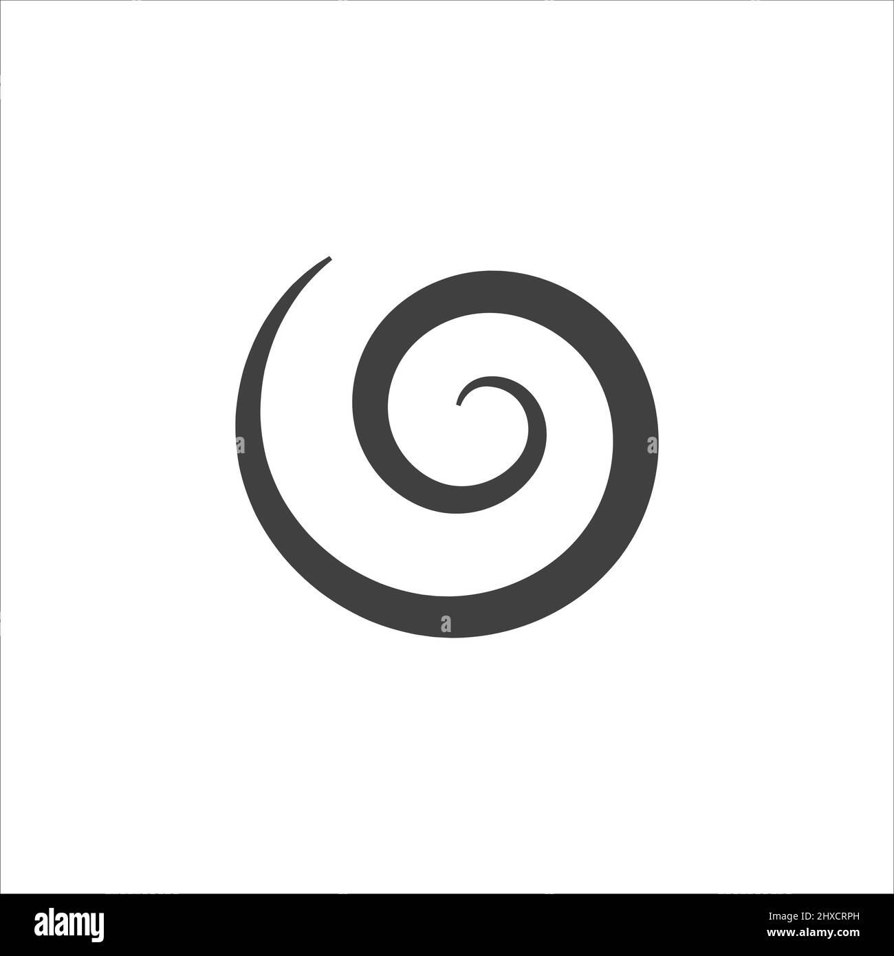 Vector illustration of spiral icon graphics. can be for website icons ...