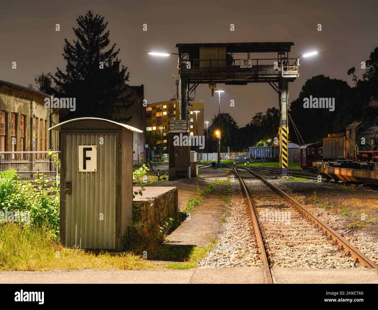 Railroad tracks locomotives in hi-res stock photography and images - Alamy