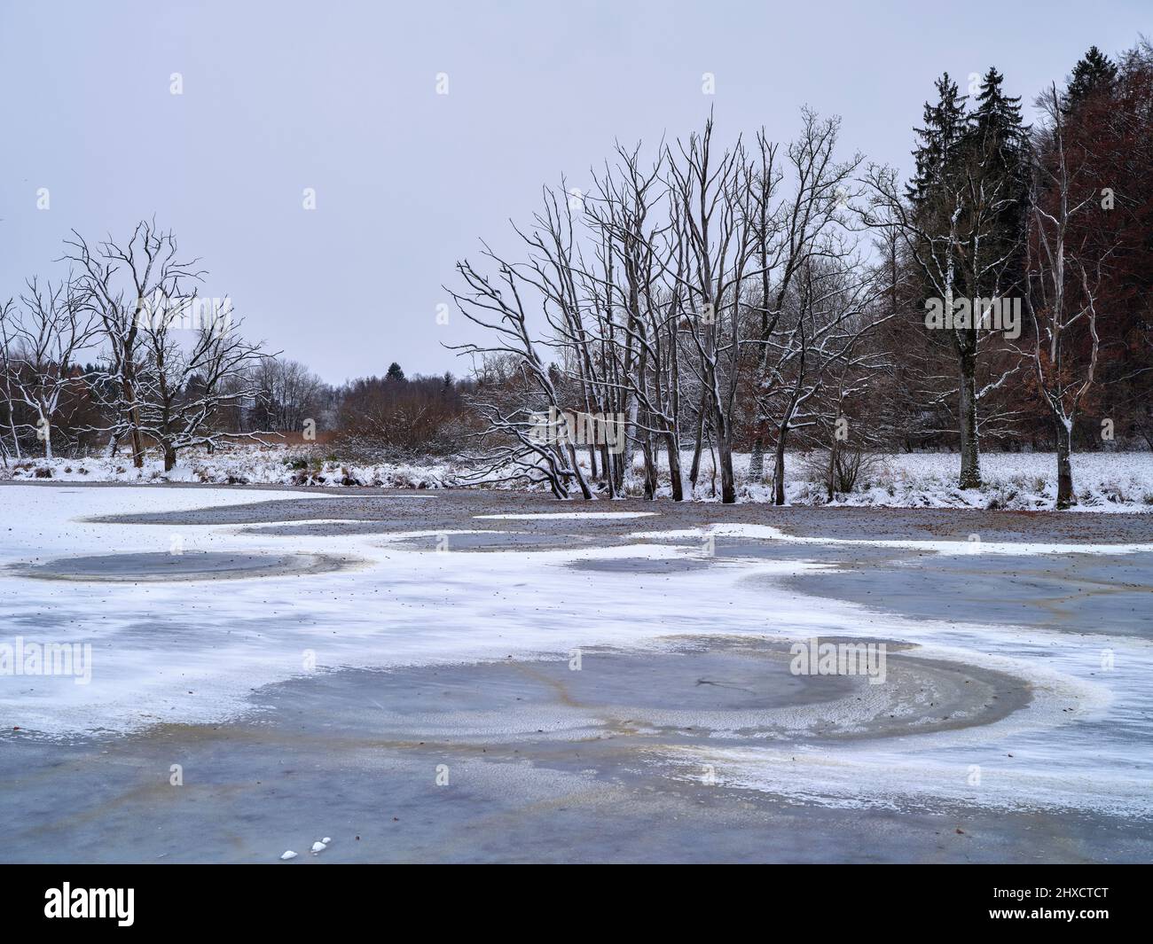 Seachtn, landscape conservation area western part of the district of ...