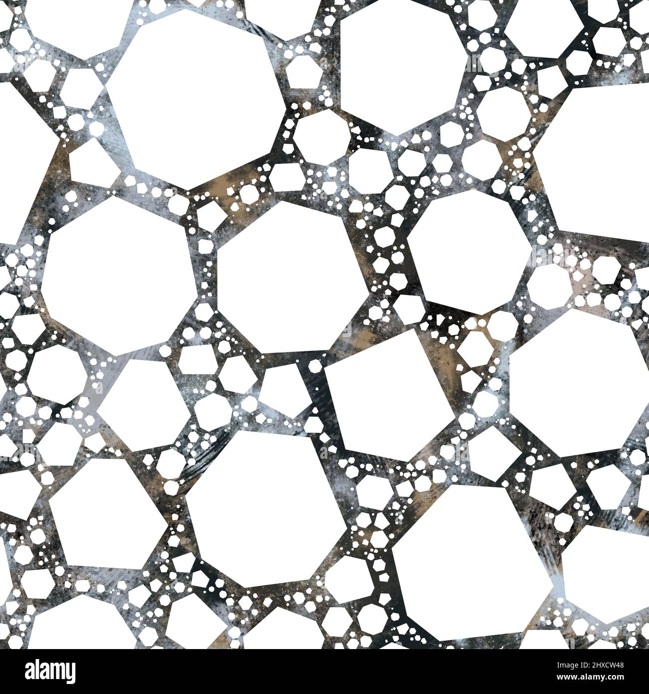 Seamless neutral and white grungy classic abstract surface pattern ...