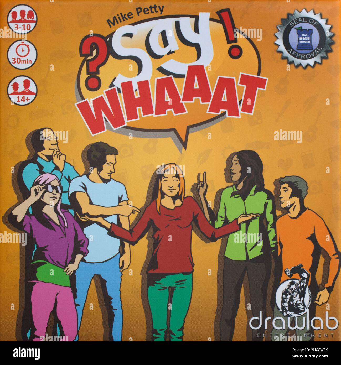 The board game, Say Whaaat Stock Photo - Alamy