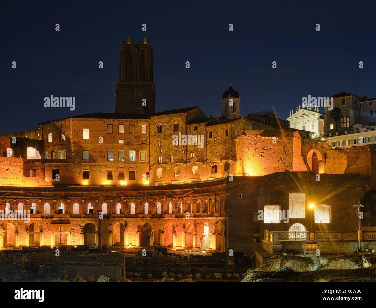 At the ancient imperial fora (Fori Imperiali), Rome Stock Photo - Alamy