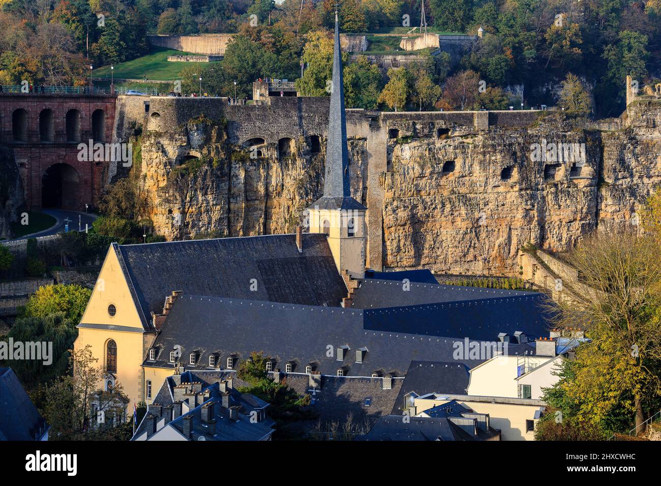 St. John Church in Luxembourg Stock Photo - Alamy