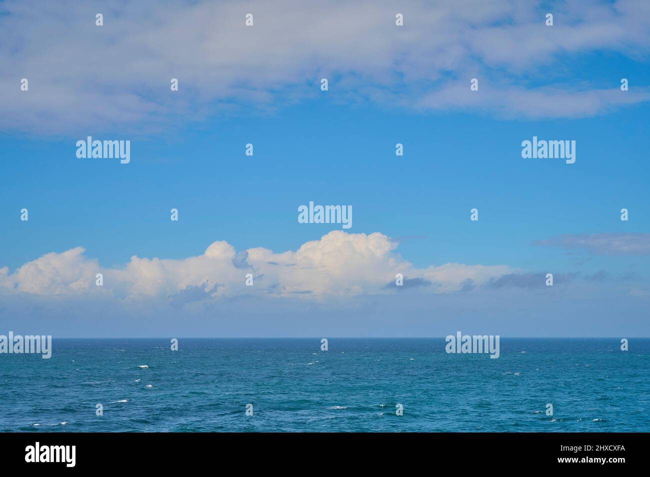 Atlantic Ocean Sea Sky Clouds Iceland Stock Photo - Alamy