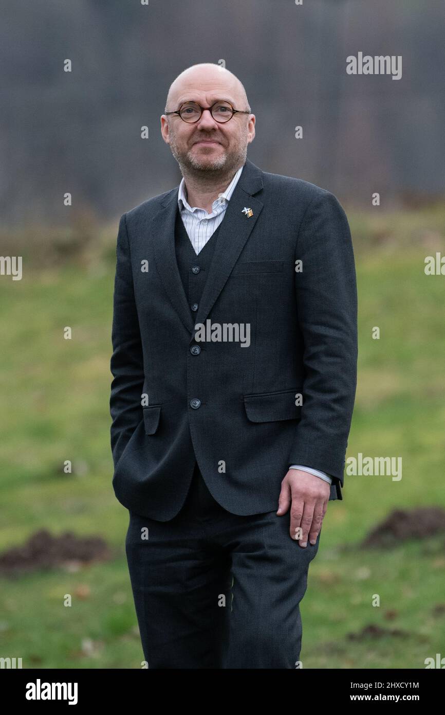 Patrick Harvie msp for Glasgow and joint leader of the Scottish Greens ...