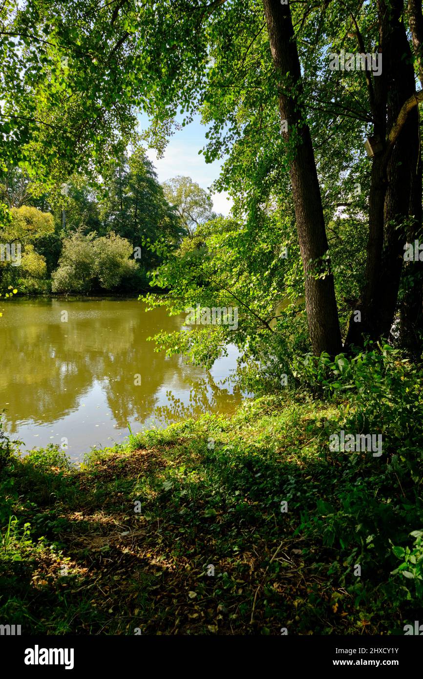 Quarry ponds near dorfleins hi-res stock photography and images - Alamy