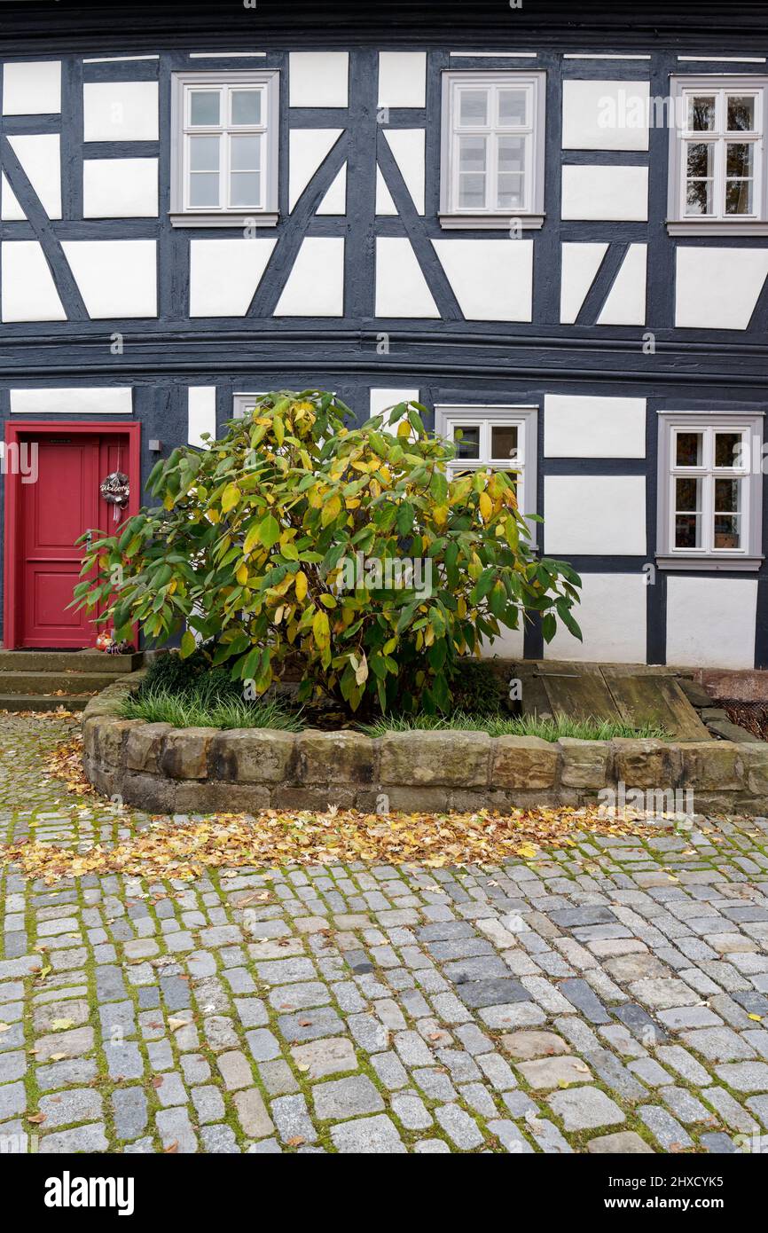 Old town of Hofheim in Lower Franconia, Haßfurt County, Haßberge Nature ...